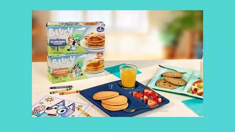 Bluey Brings Playful Fun to Breakfast with New Frozen Pancakes ...