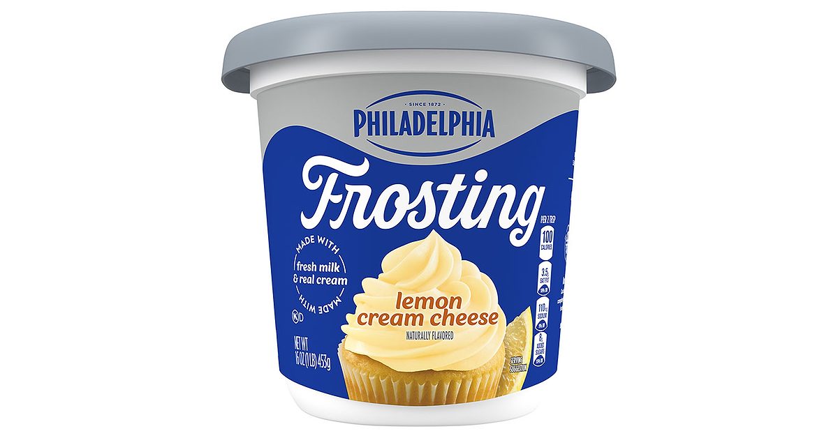 Philadelphia Introduces Lemon Cream Cheese Frosting | Prepared Foods