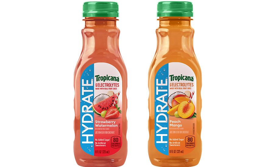 Tropicana Launches Hydrate Juice Line | Prepared Foods