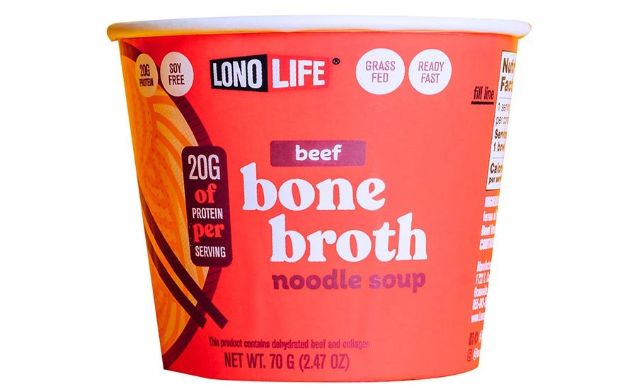 LonoLife Bone Broth Nutrient-Packed Noodle Soup | Prepared Foods