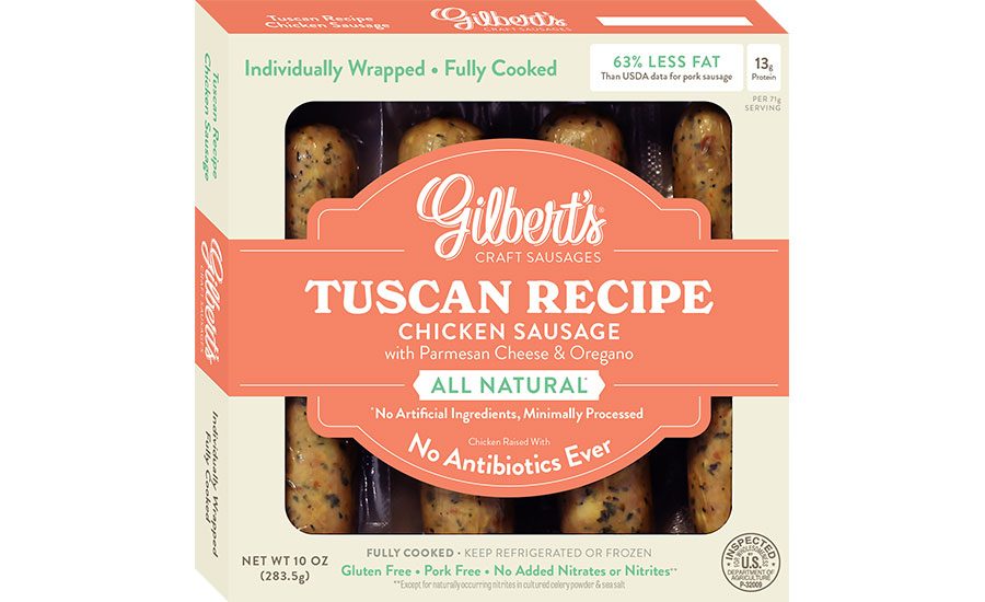 Gilbert’s Craft Sausages Ancho Queso, Tuscan Recipe Flavors | 2021-05 ...